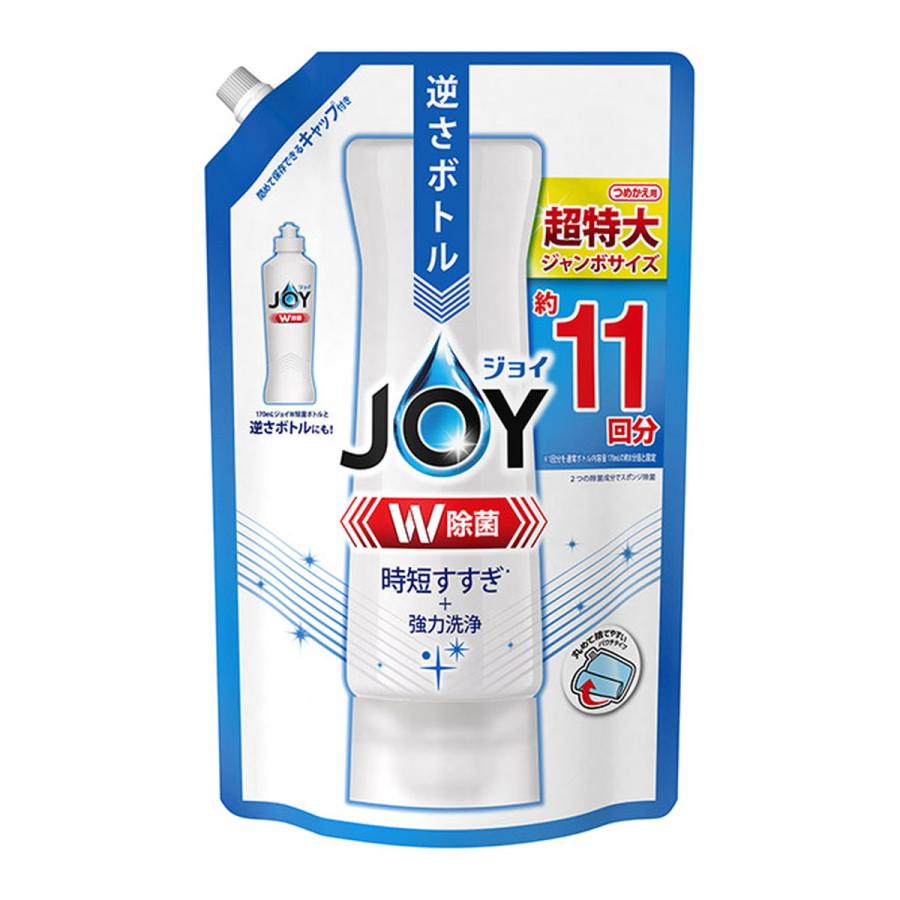 ジョイ P&G JOY W除菌ジョイ コンパクト つめかえ用 ジャンボサイズ 1425ml : 姫路流通センター - 通販 - Yahoo!ショッピング