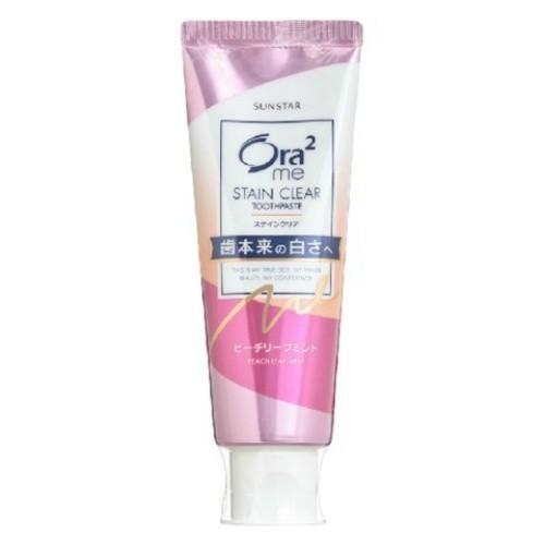 【送料無料・まとめ買い】オーラツーミー ステイン クリアペースト ピーチリーフミント 130g×10点セット(4901616011014 ...