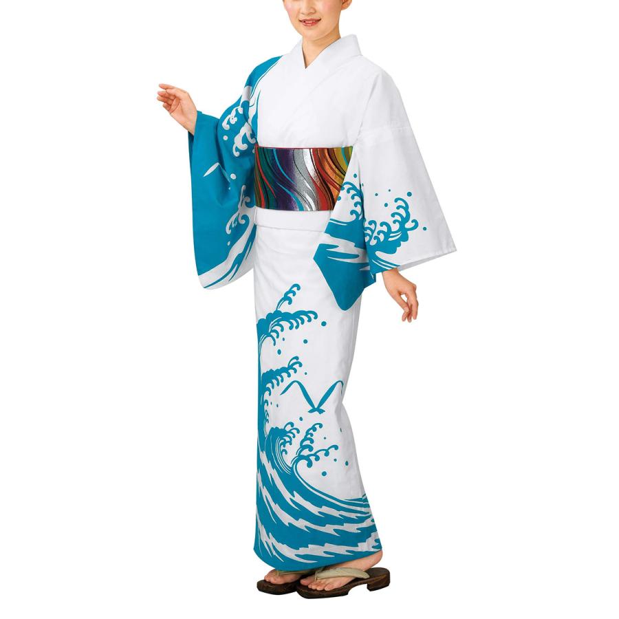 浴衣 反物 仕立て上がり よさこい 本絵羽ゆかた 踊り用 稽古用 日本製 3621 : 作務衣と甚平和専門店 ひめか - 通販 - Yahoo!ショッピング
