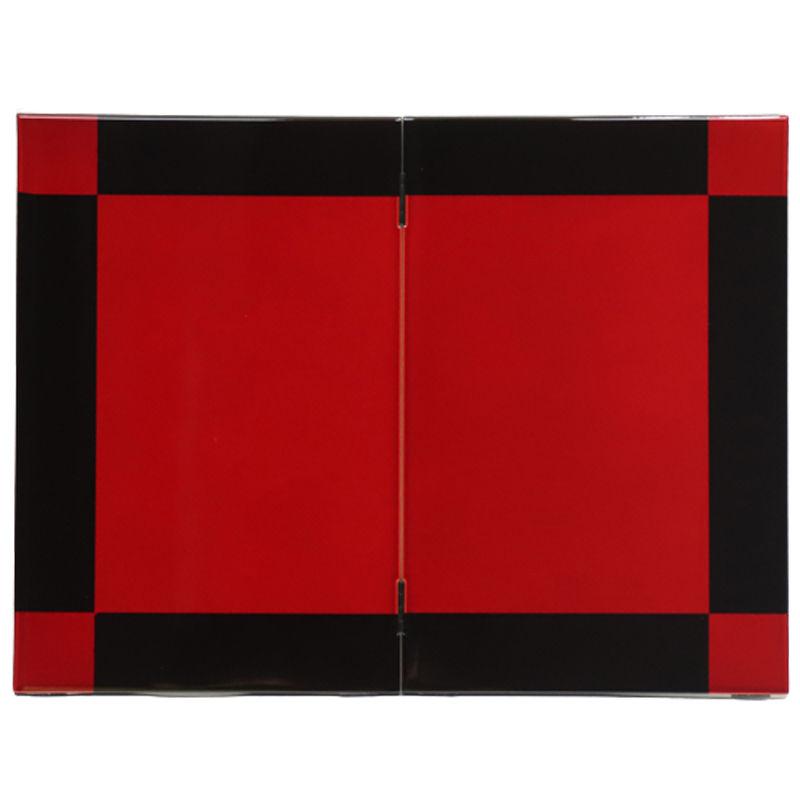 アウトレット品 屏風 単品 30cm 金すかし市松 二曲屏風 赤×黒 24a-ya-0222 : ひな人形のあすか - 通販 - Yahoo!ショッピング