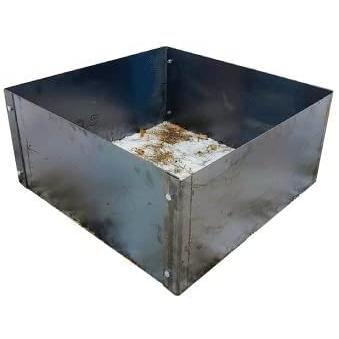 Square Fire Pit Campfire Liner 36" x 36" x 14" x 11 Ga Steel 並行輸入品 ...