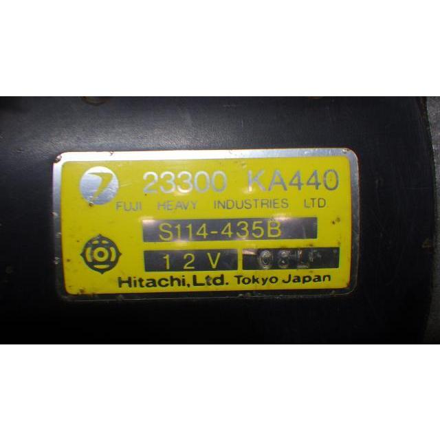 サンバー V-KS4 セルモーター HITACHI 23300KA440 中古 : 000002499160100 : 株式会社ヒノデリユースセンター - 通販 - Yahoo!ショッピング