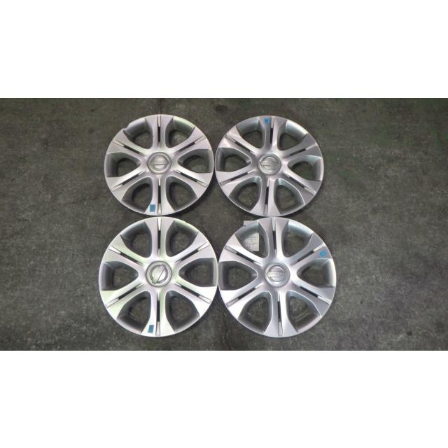 ノート DBA-E12 ホイールキャップ 14インチ/4枚セット 中古 : 株式会社ヒノデリユースセンター - 通販 - Yahoo!ショッピング