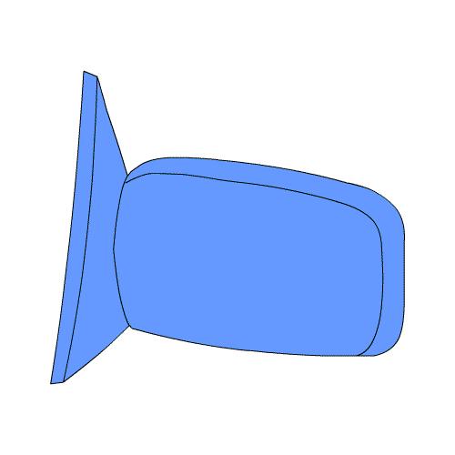 デミオ DBA-DY3W 左サイドミラー 25D :000044173813600:株式会社ヒノデリユースセンター - 通販 - Yahoo!ショッピング