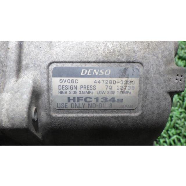 スペーシア DBA-MK32S エアコンコンプレッサー DENSO 447280-3320 95200-50MB0 中古 : 000050907260700 : 株式会社ヒノデリユースセンター ...