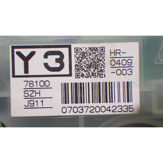 ライフ DBA-JC1 スピードメーター 78100-SZH-J91 中古 : 株式会社ヒノデリユースセンター - 通販 - Yahoo!ショッピング