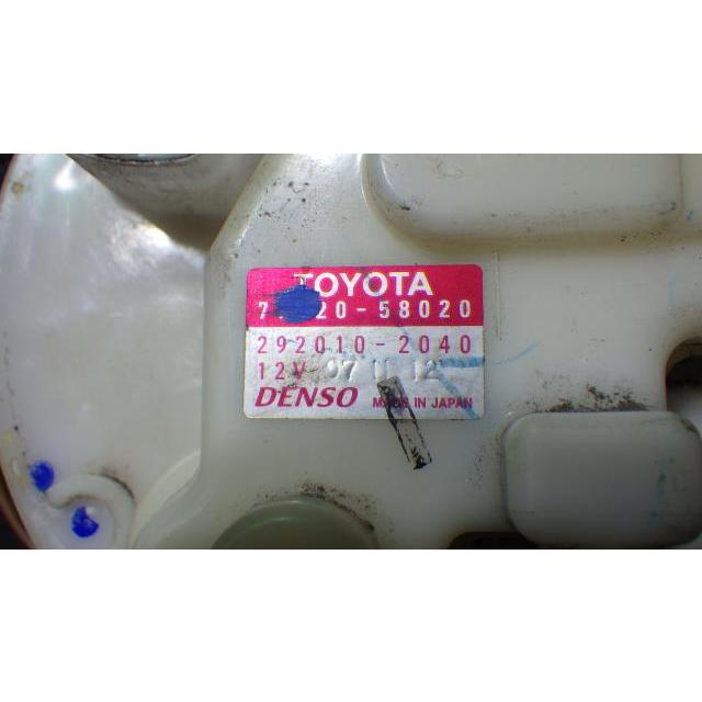 ヴェルファイア DBA-ANH20W フューエルポンプ 070 77020-58020 中古 : 000813416020600 : 株式会社ヒノデリユースセンター - 通販 - Yahoo ...