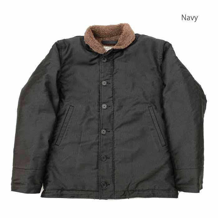 WAREHOUSE ウエアハウス N-1 ネイビー 海軍 デッキ 日本製 コットン ジャングルクロス アルパカ メンズ 2181 | ヒノヤ : ヒノヤ - 通販 - Yahoo!ショッピング