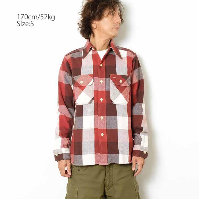 WAREHOUSE（ウエアハウス） Lot.3104 フランネル シャツ "D柄" ワンウォッシュ 3104D-22 : 3104d-22 : ヒノヤ - 通販 - Yahoo!ショッピング