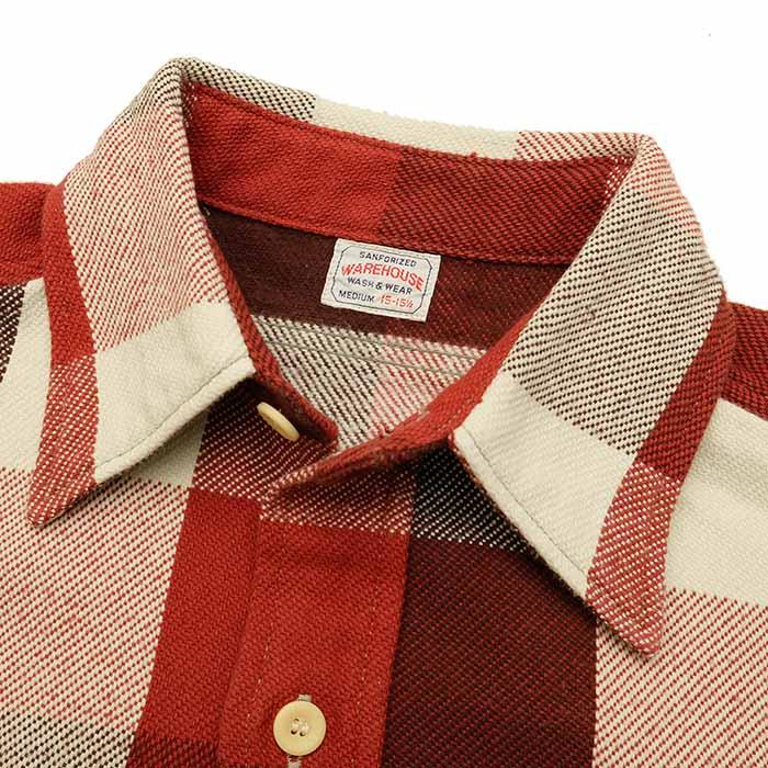 WAREHOUSE（ウエアハウス） Lot.3104 フランネル シャツ "D柄" ワンウォッシュ 3104D-22 : 3104d-22 : ヒノヤ - 通販 - Yahoo!ショッピング