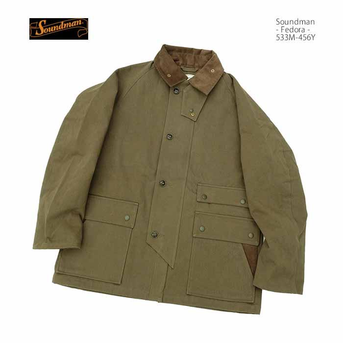SOUND MAN サウンドマン Soundman 533M-456Y - Fedora フィールドコート ファイヤーマンコート ミリタリー ...