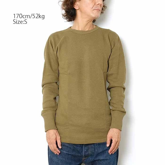 WAREHOUSE WAREHOUSE（ウエアハウス）Lot.5903 クルーネック サーマル ロンT 5903E-21 : ヒノヤ - 通販 - Yahoo!ショッピング