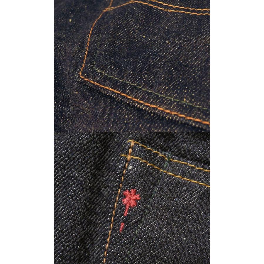 BURGUS PLUS（バーガスプラス） Lot.850 Tapered Slim Straight 16oz. Red Cast Denim ...