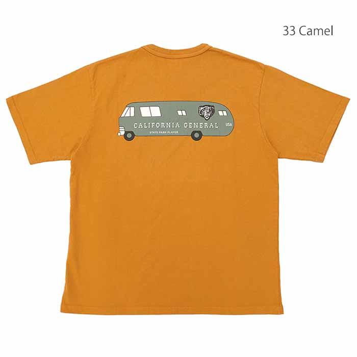 BARNS OUTFITTERS（バーンズ アウトフィッターズ） バーンズ BARNS BR-23152 タフネック プリント 半袖Tシャツ ...