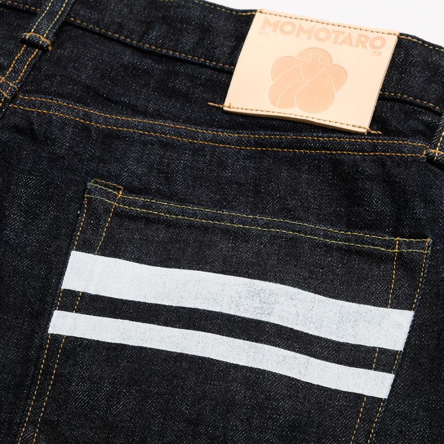 桃太郎ジーンズ MOMOTARO JEANS MMJZ0101 #100 ストレート 15.7oz TOKUNO(特濃) BLUE ジッパーフライ ジーン デニム | ヒノヤ HINOYA ...