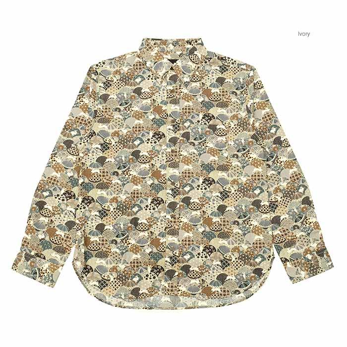 衣櫻 ころもざくら SA1594 ブロード素材 長袖レギュラーカラーシャツ - 手鞠兎 メンズ | ヒノヤ : ヒノヤ - 通販 - Yahoo!ショッピング