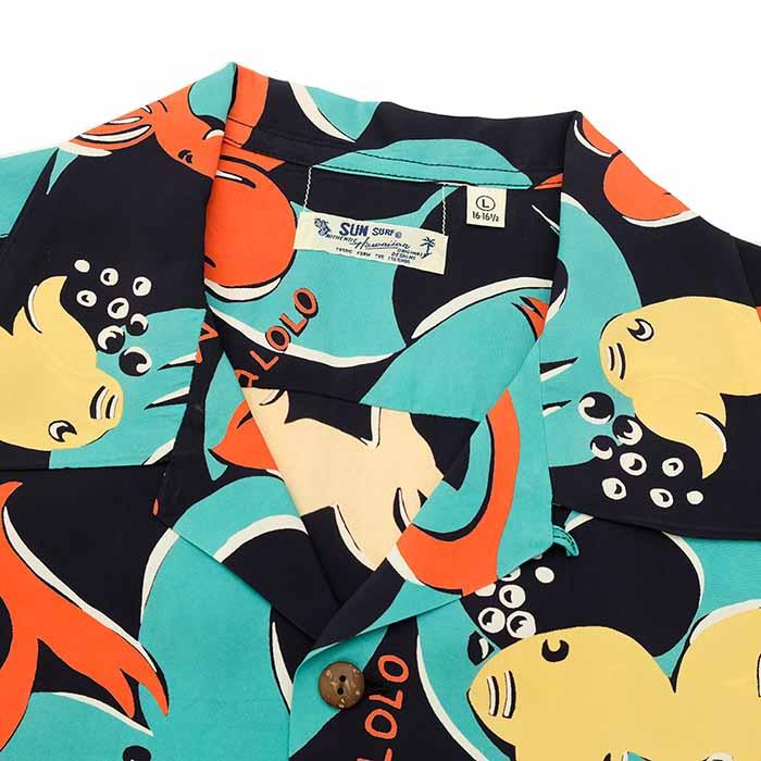 SUN SURF サンサーフ SS39228 半袖 レーヨン ハワイアンシャツ - MALOLO HAWAII メンズ | ヒノヤ : ヒノヤ ...