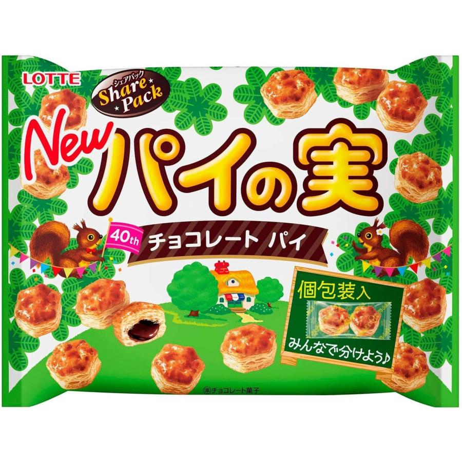 ロッテ パイの実シェアパック 133g ×3個 : ひのや - 通販 - Yahoo!ショッピング