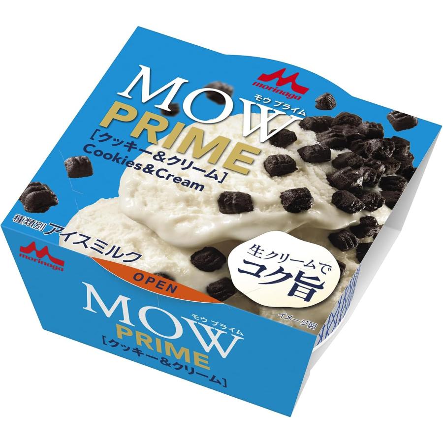 森永乳業 MOW PRIME クッキー&クリーム105ml×18カップ : ひのや - 通販 - Yahoo!ショッピング