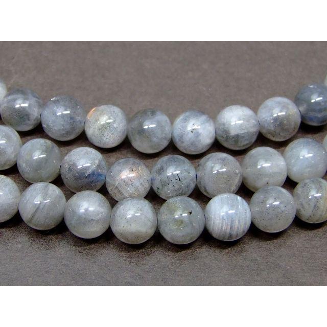 天然石 パワーストーン 64447 今月の半額 ラブラドライト 7mm 三重ブレスレット ネックレス 長さ54cm 送料無料 マダガスカル産 ...