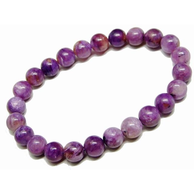 天然石 パワーストーン 65381 チャロアイト 8mm AAA ブレスレット 内径17cm ポーチ付き 送料無料 : 天然石 パワーストーン 品良 - 通販 - Yahoo!ショッピング