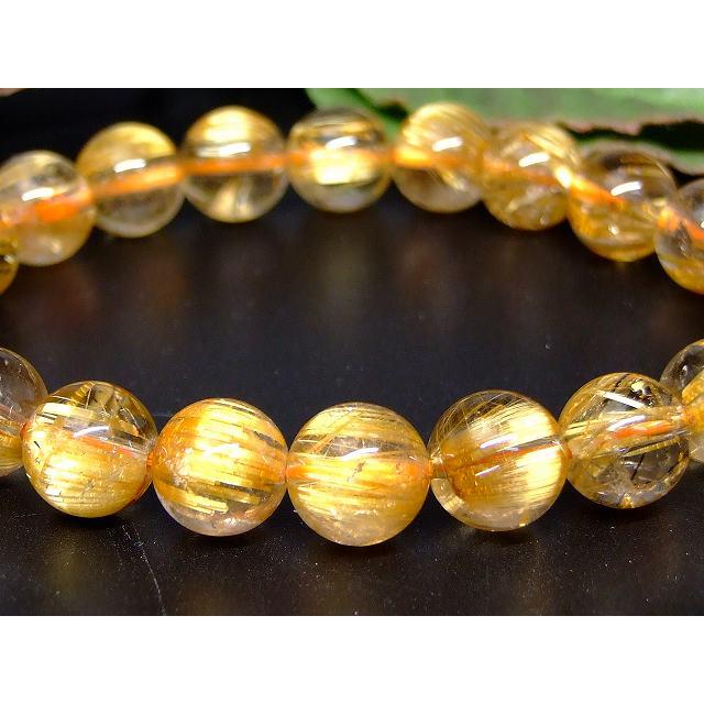 天然石 パワーストーン 65955 タイチンルチルクォーツ 針水晶 10mm AAA ブレスレット 内径17cm ポーチ付き 送料無料 ブラジル産 : 65955 : 天然石 パワーストーン ...