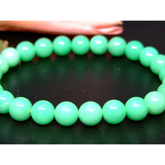 天然石 パワーストーン 66103 クリソプレーズ 緑玉髄 7mm〜8mm AA ブレスレット 内径17cm 送料無料 : 66103 : 天然石 パワーストーン 品良 - 通販 ...