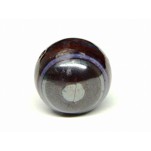 天然石 パワーストーン 66796 双眼 スギライト 12mm AAA 1粒売り 杉石 鑑別済・本物保証 送料無料 南アフリカ共和国産 ...