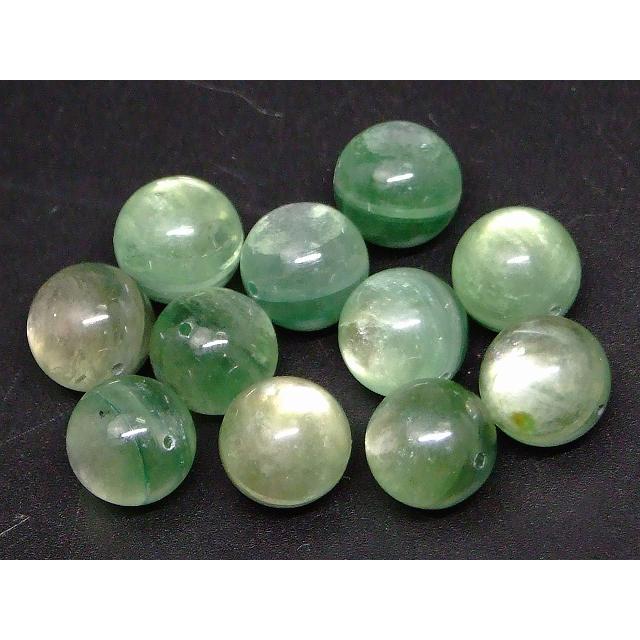 天然石 パワーストーン 66821 フックサイト グリーンマイカ 12mm AA 1粒売り グリーンレピドライト カイヤナイト クロム雲母 ...