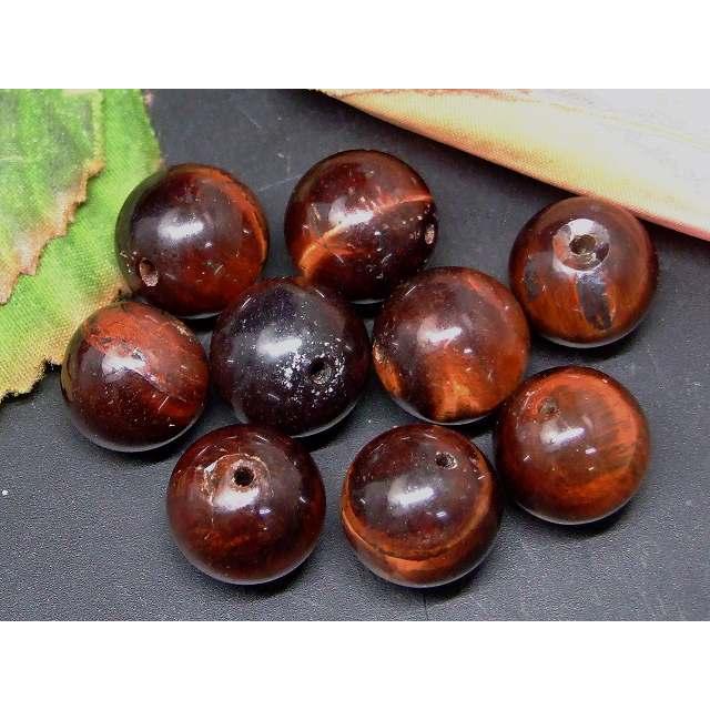 天然石 パワーストーン 66841 今月の半額 わけあり レッドタイガーアイ 虎目石 14mm 1粒売り 南アフリカ共和国産 : 天然石 ...