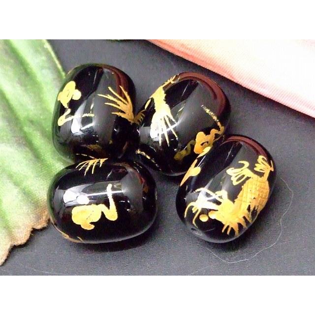 天然石 パワーストーン 66892 オニキス 龍彫り 金彫り 18mm×14mm 1粒売り 送料無料 : 天然石 パワーストーン 品良 ...