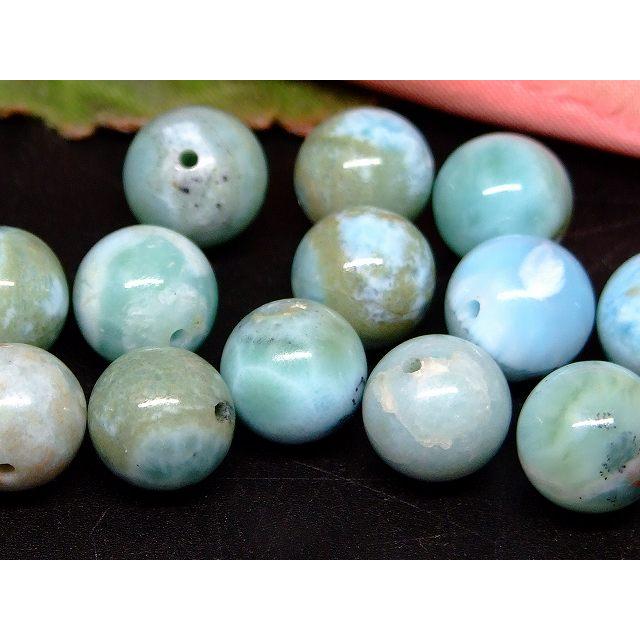 天然石 パワーストーン g3-1003R 今月の半額 ラリマー 9mm A 1粒売り ドミニカ共和国産 鑑別済 本物保証 送料無料 : 天然石 ...