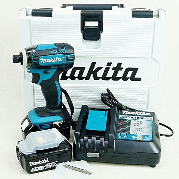 MAKITA マキタ 18V 充電式インパクトドライバ TD149DRFX 青 18V 3.0Ah×2個 電動工具 Aランク 中古 nr06011025 : nr06011025 : 平山質店 ...
