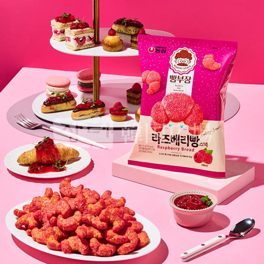 農心 パン部長のラズベリーパン 55g : 韓国広場 - 韓国食品のお店 - 通販 - Yahoo!ショッピング