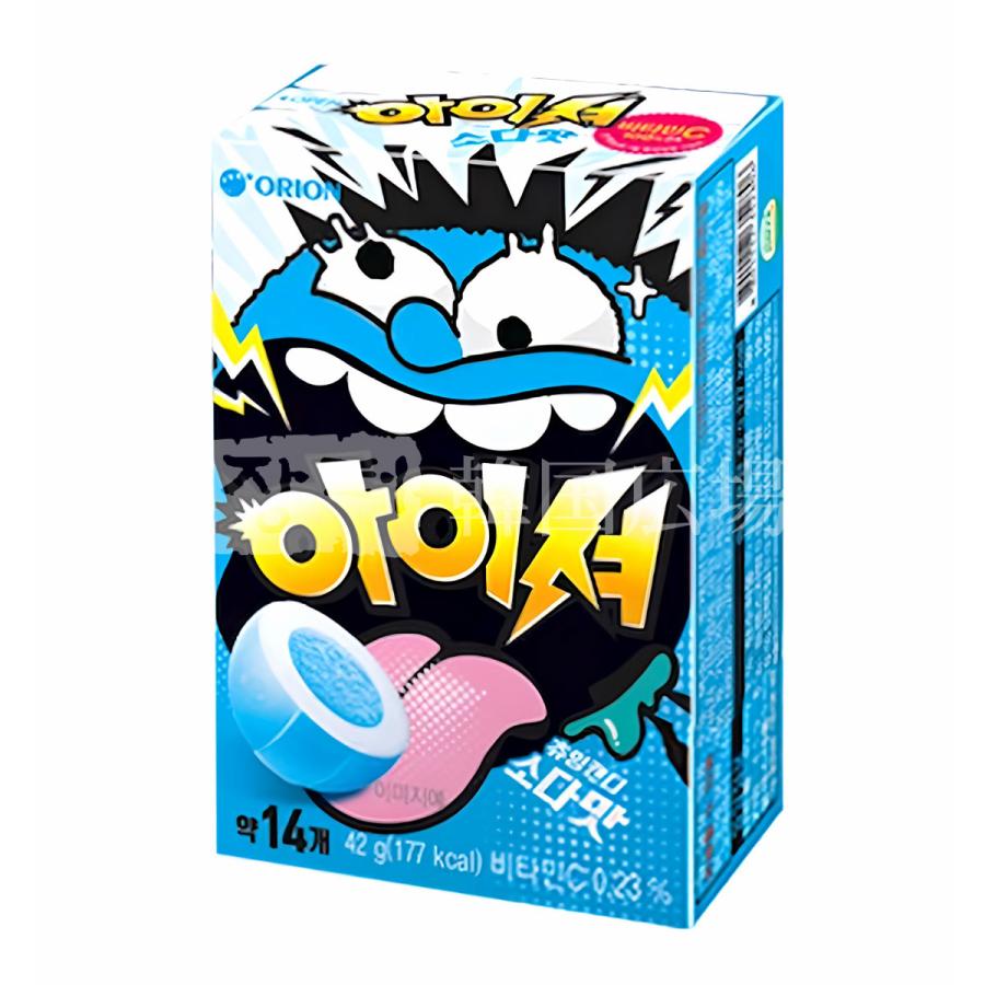 オリオン（お菓子） オリオン アイシャー ソーダ味 42g : 韓国広場 - 韓国食品のお店 - 通販 - Yahoo!ショッピング