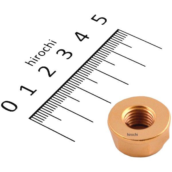 【メーカー在庫あり】 811720-10 ポッシュ POSH SUS304 フランジ付きロックナット M10 P1.25 24Kメッキ 1個 ...