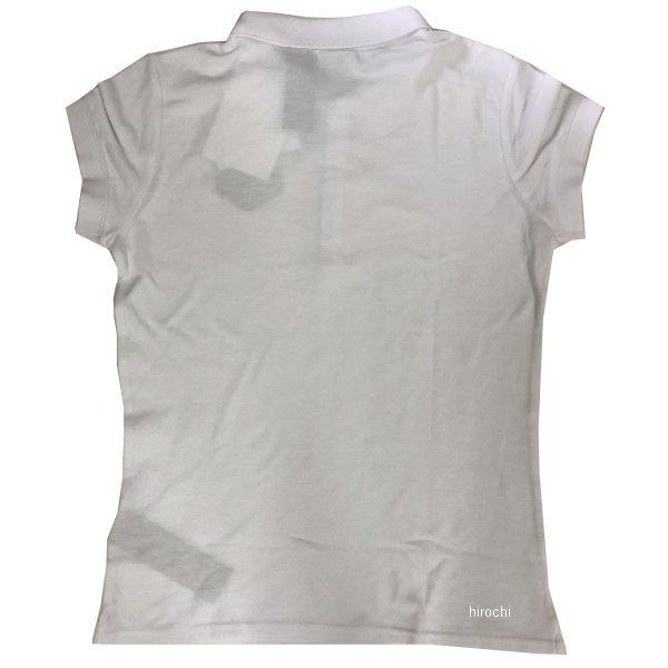 Harley Davidson 【即納】 99107-17VW/000L ハーレー純正 新品 ロゴ ポロシャツ 白 レディース Lサイズ HD ...