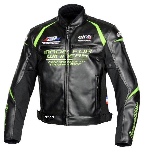 elf EJ-W108-BG EJ-W108 エルフ 秋冬モデル エヴォルツィオーネPUレザージャケット 黒/グリーン HD店 : ヒロチー商事 2号店 - 通販 - Yahoo!ショッピング