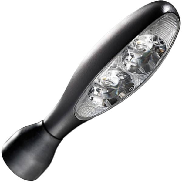 KM160-200 ケラーマン Kellermann micro 1000 Extreme/マイクロ エクストリーム マットブラック/クリアー アンバー 1個売り HD店 : ヒロチー商事 2 ...