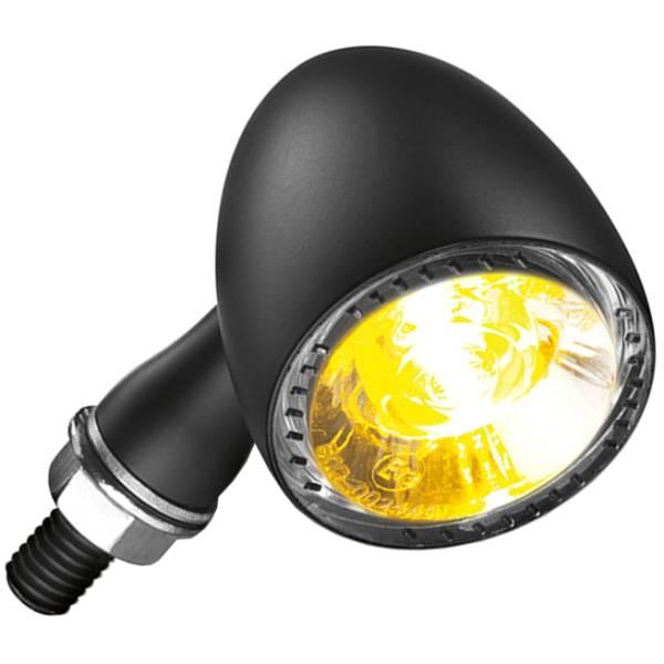 KM183-200 ケラーマン Kellermann Bullet 1000 PL/バレット PL マットブラック/クリアー アンバー/ホワイト 1個売り HD店 : ヒロチー商事 2号店 ...