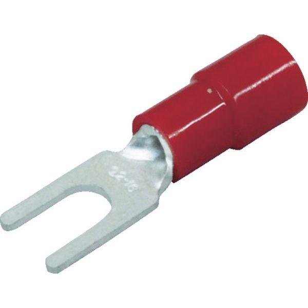 TMEV 1.25Y-3.5-RED TMEV1.25Y3.5RED (株)ニチフ端子工業 ニチフ 絶縁被覆付圧着端子 Y形（100P） HD : ヒロチー商事 2号店 - 通販 ...