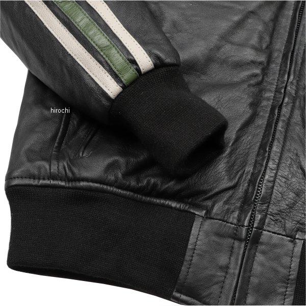 22WJ-3 デグナー DEGNER レザーリブジャケット 黒/カーキ Mサイズ SP店 :4524486098987:ヒロチー商事3号店 - 通販 - Yahoo!ショッピング