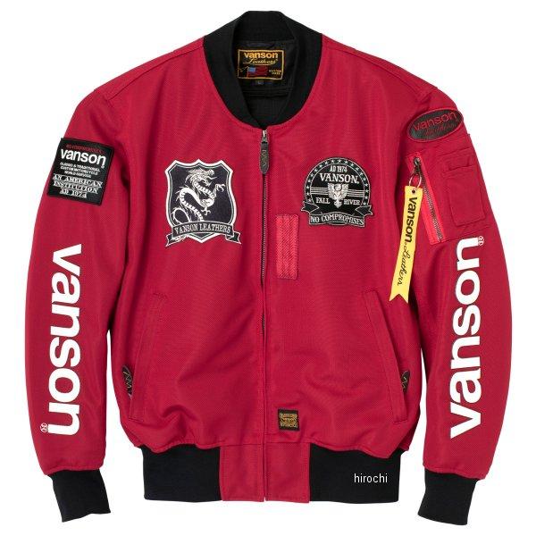 VANSON VS24101S バンソン 春夏モデル メッシュMA-1ジャケット 赤/白 3XLサイズ SP店 : ヒロチー商事3号店 - 通販 - Yahoo!ショッピング