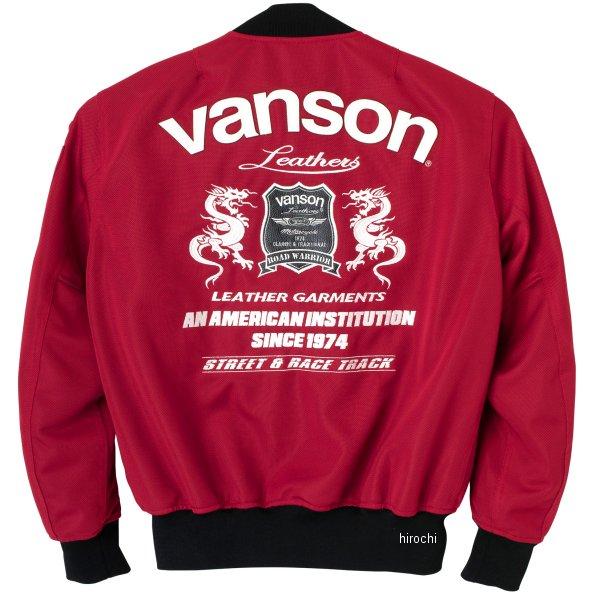VANSON VS24101S バンソン 春夏モデル メッシュMA-1ジャケット 赤/白 3XLサイズ SP店 : ヒロチー商事3号店 - 通販 - Yahoo!ショッピング