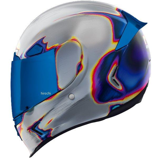 0101-17370 アイコン ICON 2024年モデル フルフェイスヘルメット AIRFRAME PRO REENTRY シルバー L ...
