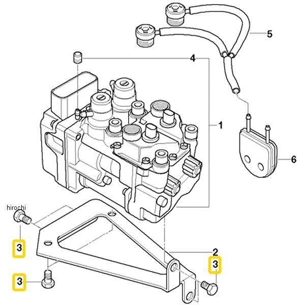 07119904517 BMW純正 六角ボルト ワッシャー付き M6X12-U1-8.8 JP店 : ヒロチー商事 1号店 - 通販 ...
