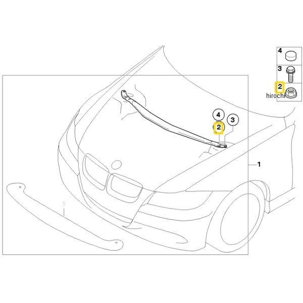 BMW 07119905374 BMW純正 セルフ ロック カラー ナット JP店 : ヒロチー商事 1号店 - 通販 - Yahoo!ショッピング