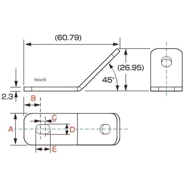 KITACO 【メーカー在庫あり】 0900-529-10702 キタコ K・CON ユニバーサルステー (L型) M8 黒 JP店 : ヒロチー商事 1号店 - 通販 - Yahoo!ショッピング