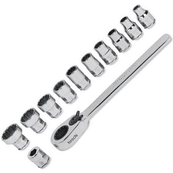 112RTA スナップオン Snap-on ロープロファイル ソケット 12ポイント 12個 セット (3/16インチ-9/16インチ) JP ...