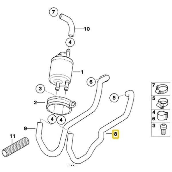 BMW 13532345829 BMW純正 フューエル フィード ホース JP店 : ヒロチー商事 1号店 - 通販 - Yahoo!ショッピング